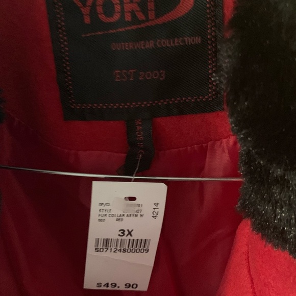 Yoki | Jackets & Coats | Nwt Red Coat | Poshmark